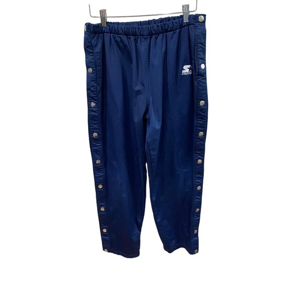 STARTER | Pants | Vintage Starter Breakaway Tearaway Navy Pants Mens ...